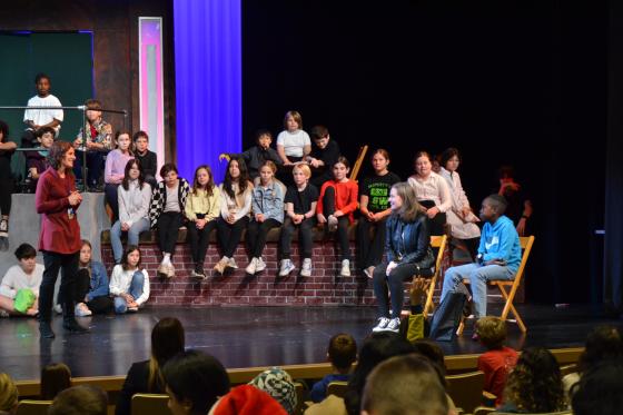 The Middle School Hosts Author For Stage Adaptation Premiere | The Lab ...